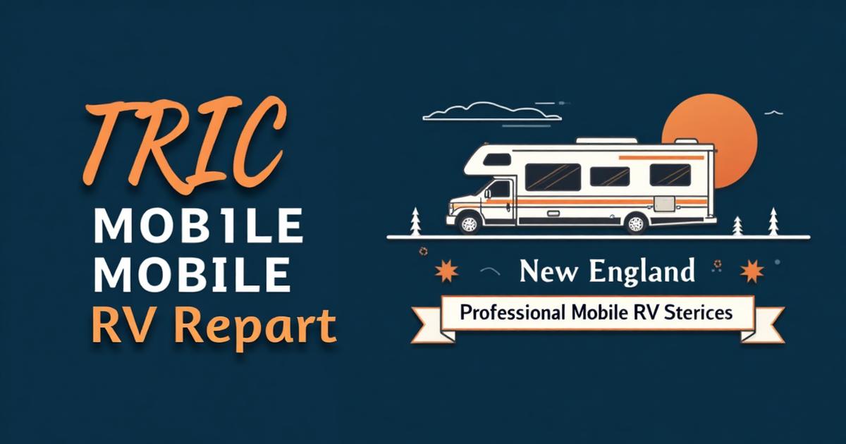 TRIC Mobile RV Repair | On-Site RV Service in Central MA